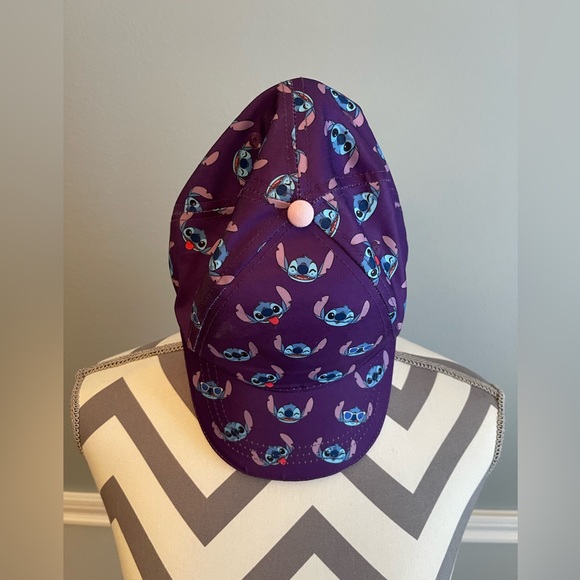 Disney | Accessories | Stitch Cap Disney Size Osfm Adjustable Sizes ...